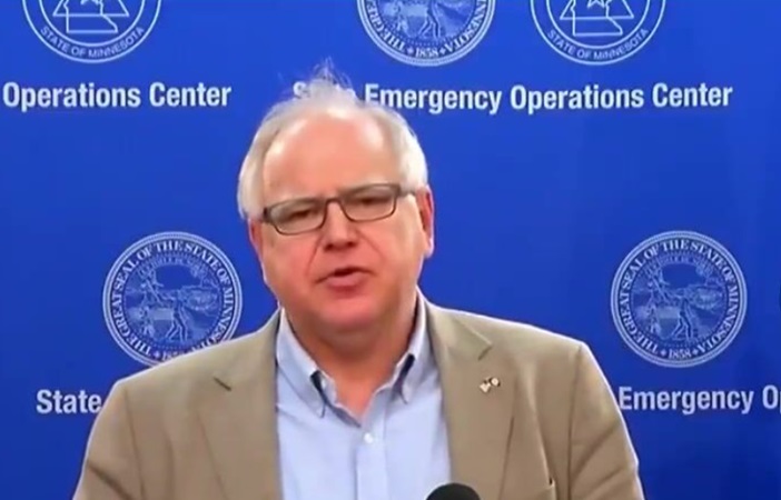 Tim Walz responded slowly to George Floyd BLM riots